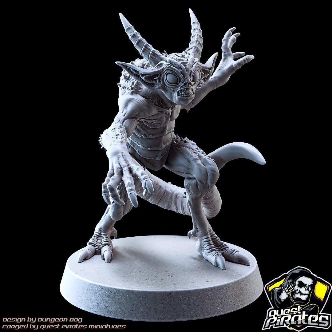 Detailed 8K Resin Quasit Dungeon Master Figure - Dnd Adventure Miniature - Etsy