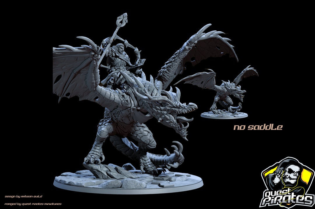 Modrdaxix the Wyvern Queen Base 75mm Dungeons and Dragons RPG ...