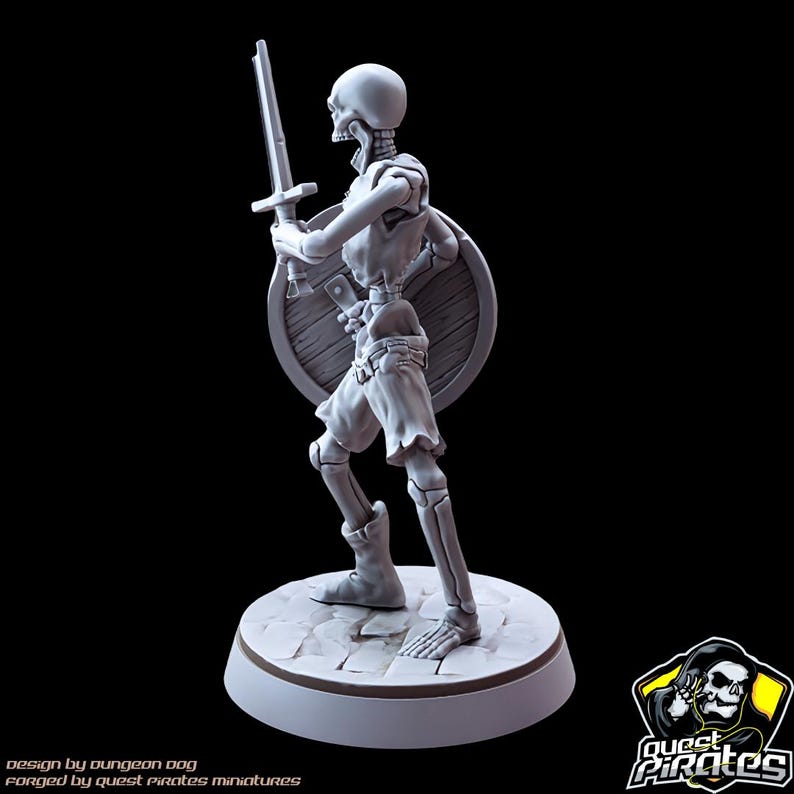 Miniature 3D Printed Resin Wraith Sculpture - High Resolution Detailing ...
