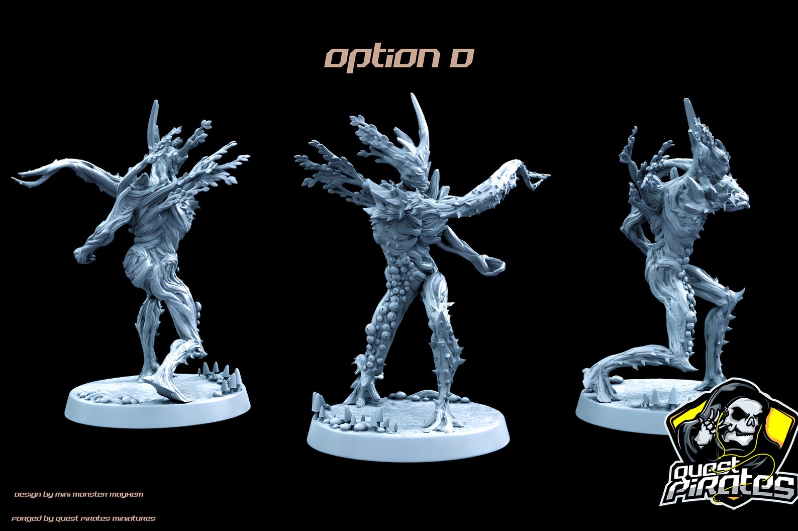 Twig Blights 39-50mm Unpainted Miniatures Tabletop Miniatures Treefrog ...