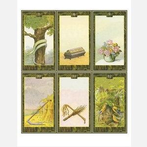 Vjntage Lenormand Oracle Deck. Ancient Lenormand - Etsy
