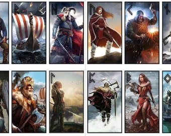 Rune Cards - Etsy