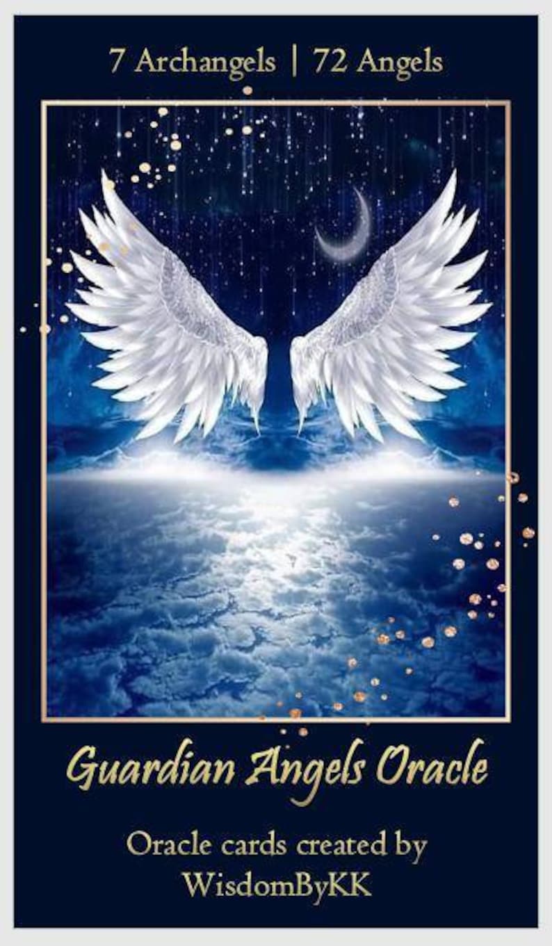 Guardian Angel Oracle Deck. Archangel Oracle Cards - Etsy