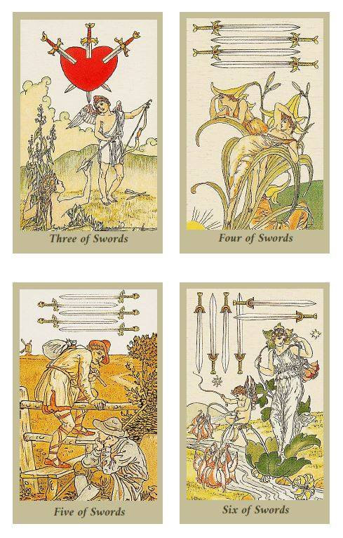 Victorian Romance Tarot Deck. Vintage Tarot Illustrations - Etsy Australia