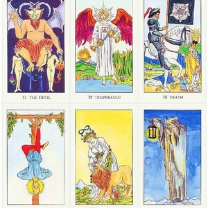 Rider Waite Tarot Deck. Classic Tarot - Etsy