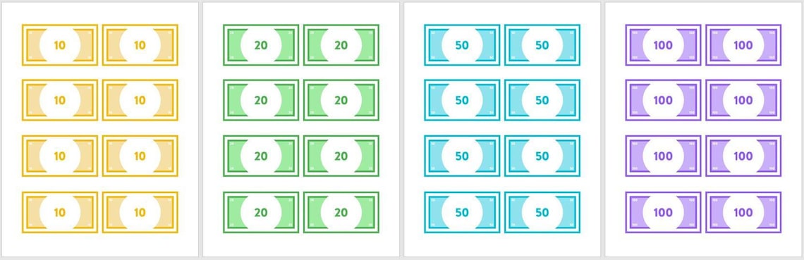 Monopoly Board Game Template. Digital Download - Etsy