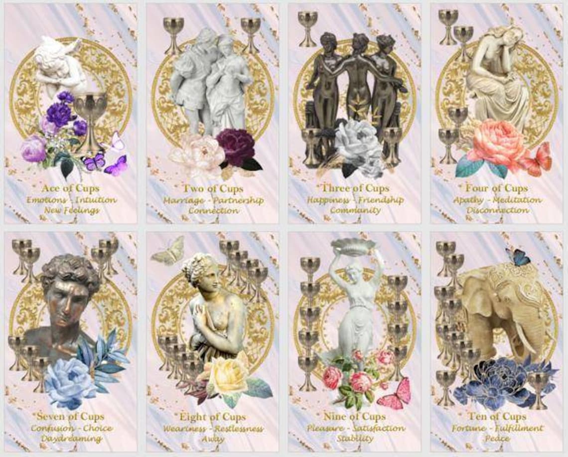 Ancient Revival Tarot Deck. Rebirth Tarot - Etsy