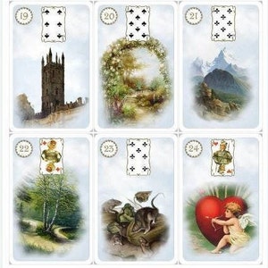 Romance Lenormand Oracle Deck - Etsy