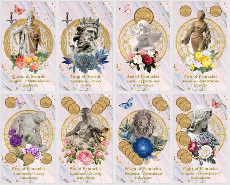 Ancient Revival Tarot Deck. Rebirth Tarot - Etsy
