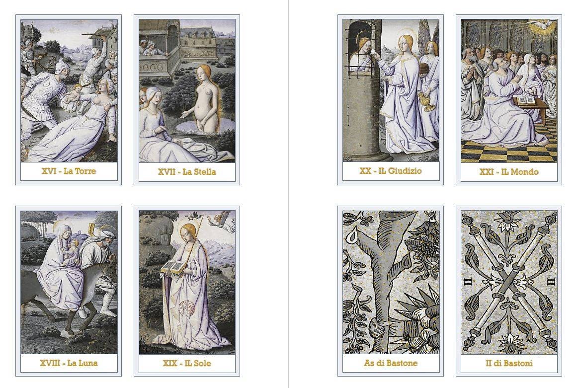 Religious Tarot Deck. Ancient Book of Hours | Etsy