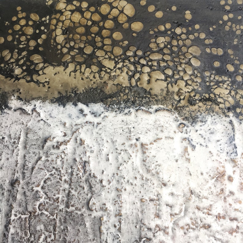 Original Abstract Encaustic Mixed Media Painting - Etsy