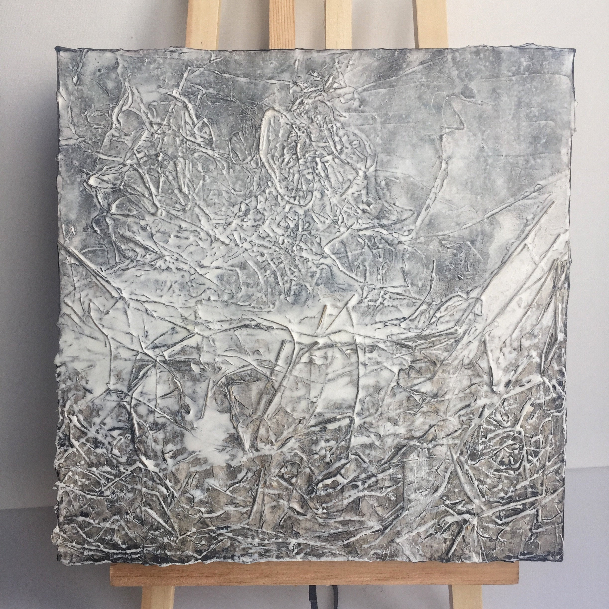 Original Abstract Encaustic Mixed Media Painting - Etsy
