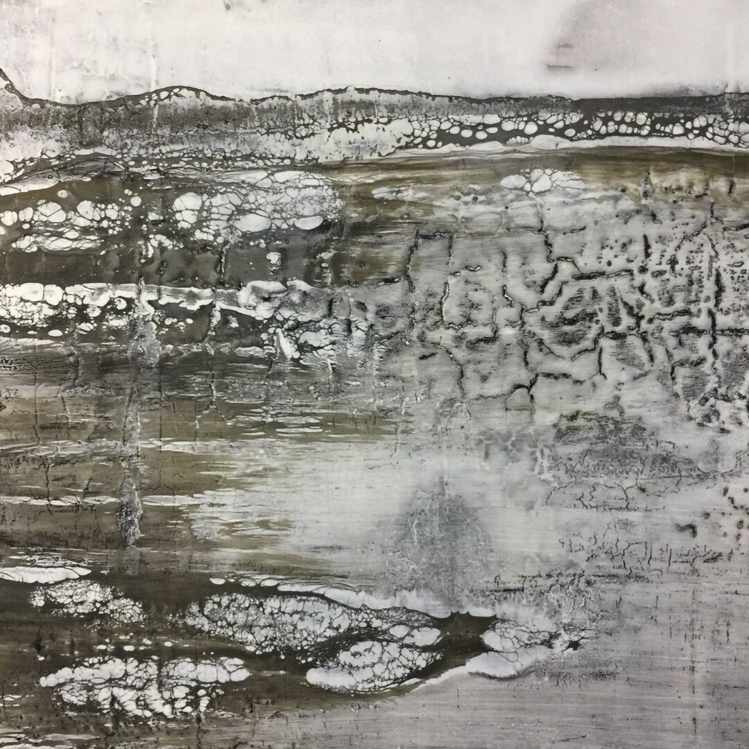 Original Abstract Encaustic Painting - Etsy