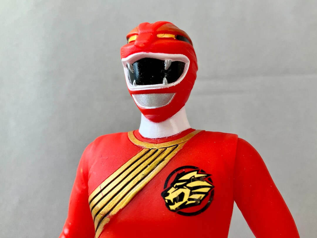 Gao-red Soft Vinyl Figure 《japanese Power Ranger Series/hyaku-jyu ...