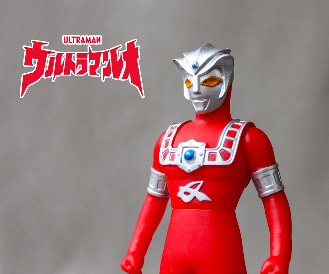 Ultraman Astra With Live Sign【ultraman Vinyl Soft Figure:used&cleaned】s ...