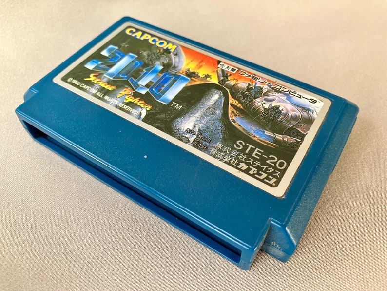 Japanese Retro Game famicom Cartridge /2010 Street Fighter/ste-20 ...