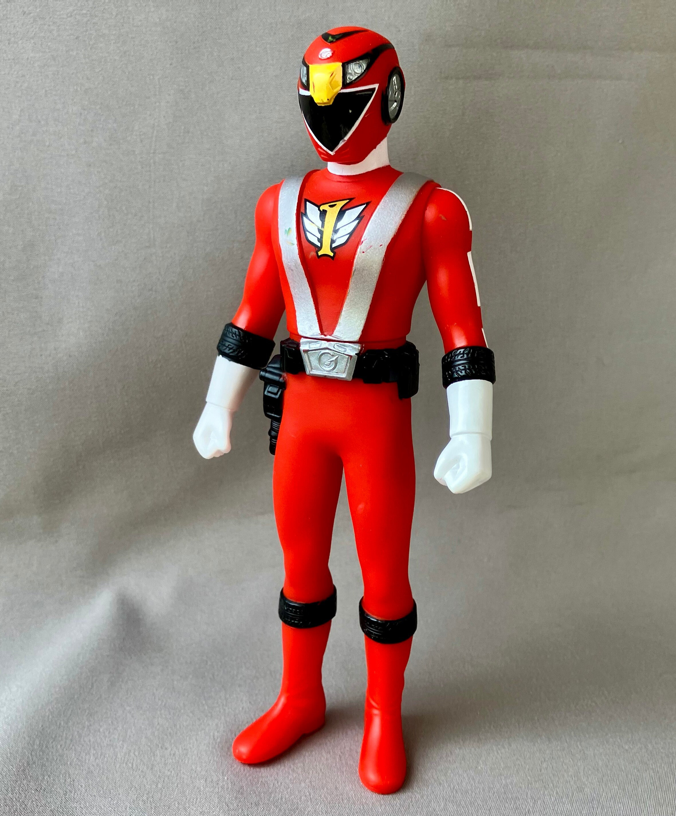 Go-on-red Soft Vinyl Figure 《japanese Power Ranger Series/engine Sentai ...