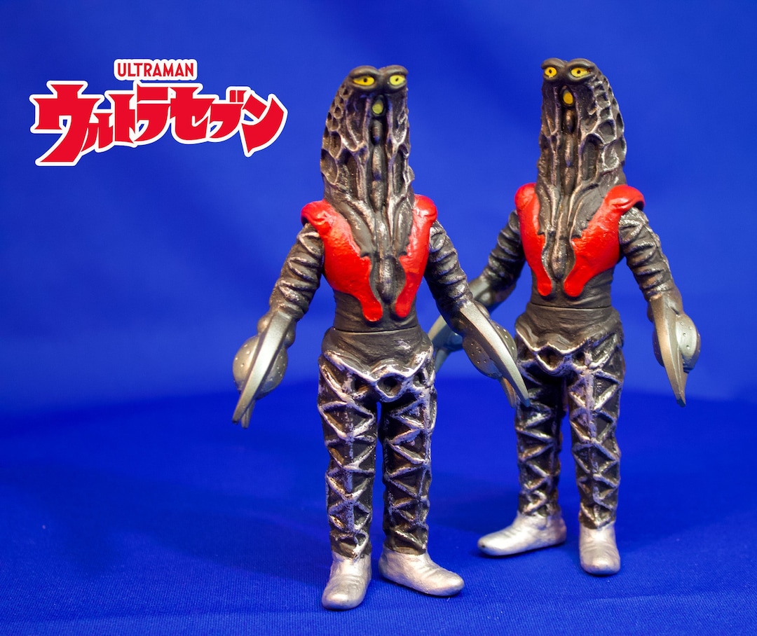 Anti-gravity Monster Alien Godola With Live Sign【ultraman Soft Vinyl ...
