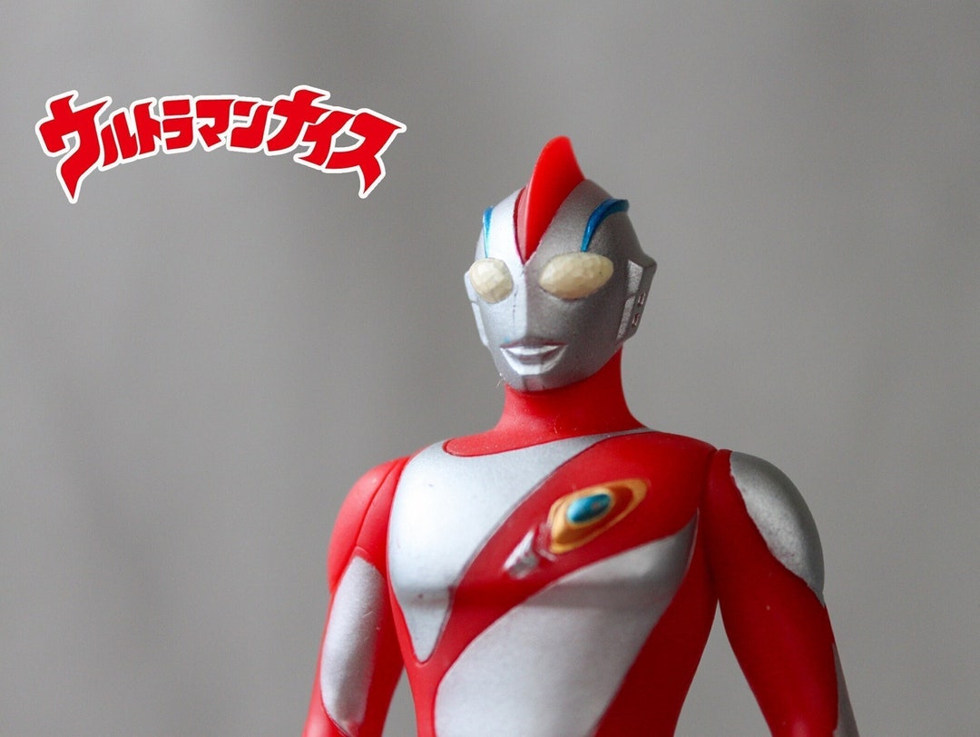 Ultraman Nice With Live Signultraman Vinyl Soft Figure:used&cleaneds-s1 ...
