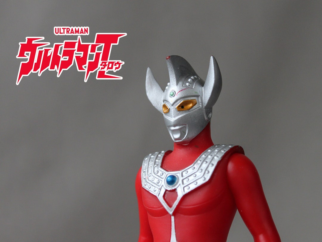 Ultraman Taro With Live Sign【ultraman Vinyl Soft Figure:used&cleaned】s ...