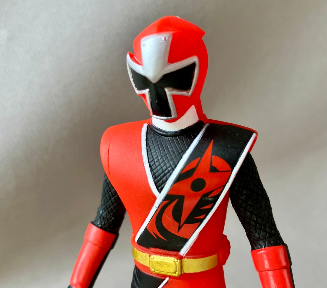 4.3inch. Shuriken Squadron Ning-ning-ger Aka-ninger Figure USED ...