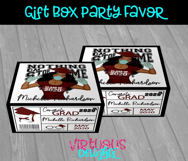 Graduation Box for Girls, Party Favors, Graduation Party, Senior ...
