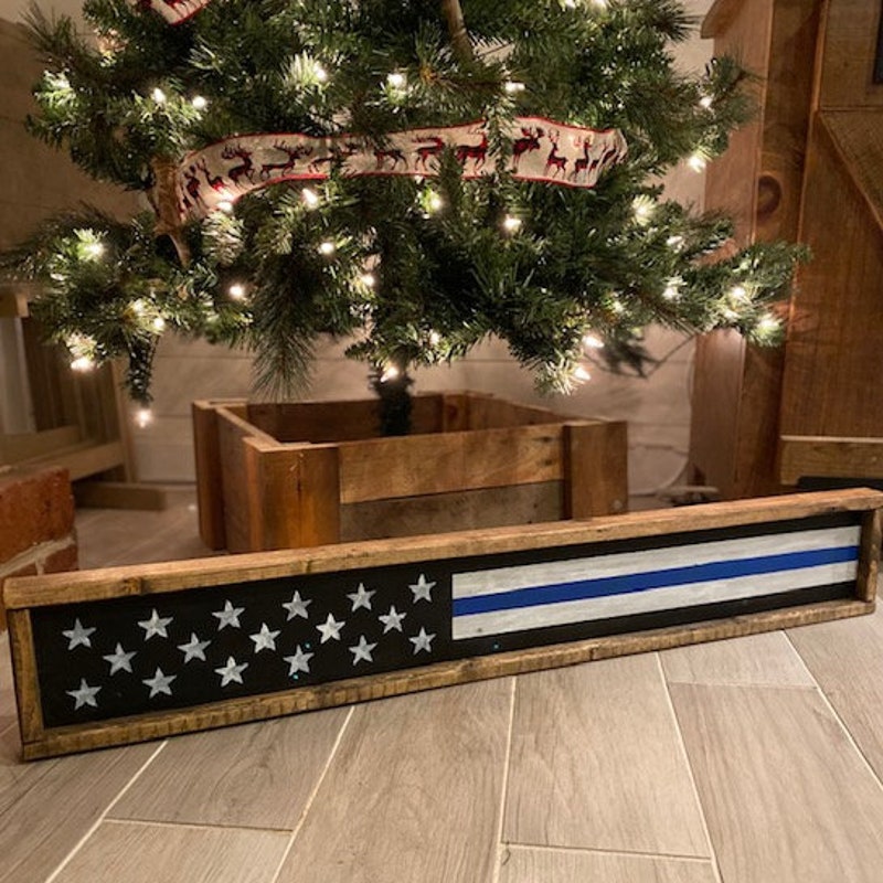 Thin Blue Line Decor - Etsy
