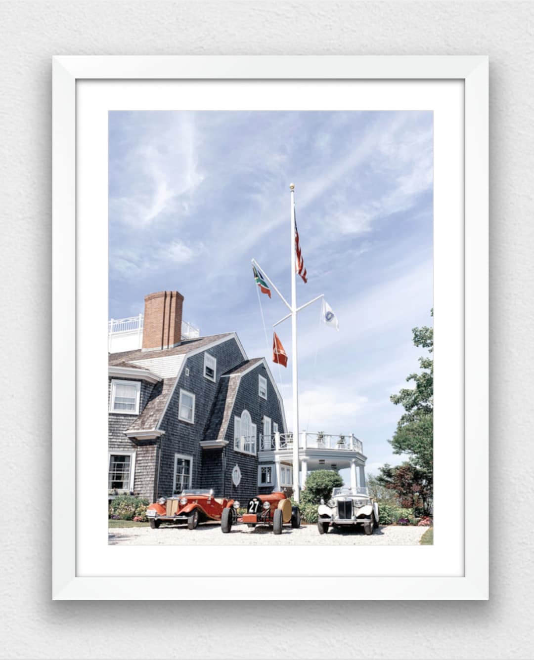 Nantucket Vintage Cars Photograph - Print Only or Framed - Etsy