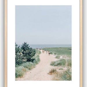 Nantucket Faded Beach Portrait Photograph - Print Only or Framed - Etsy
