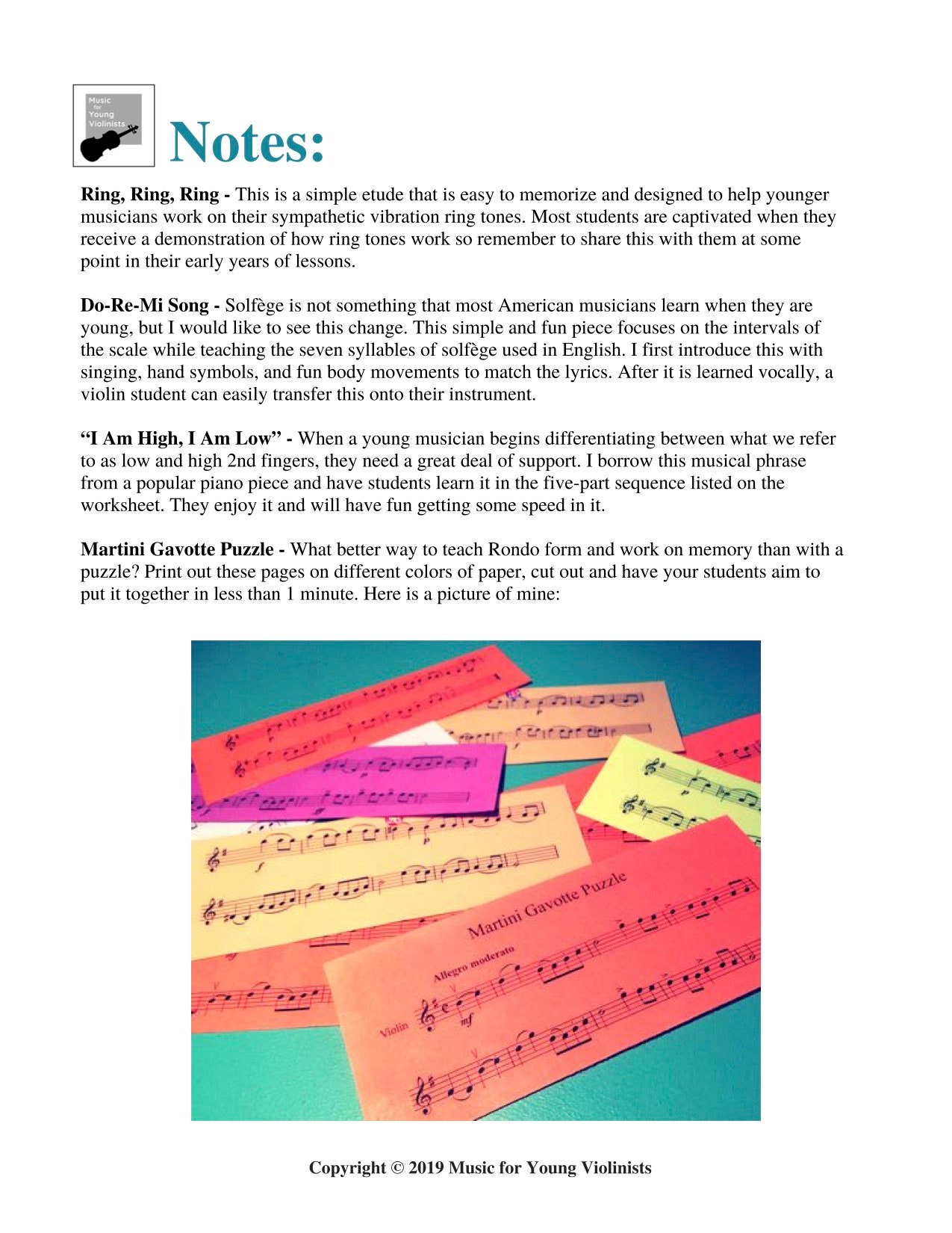 Exercises for Teaching Violin (sheet Music, PDF, Violin) - Etsy