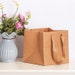 Square Paper Bag With Ribbon Handle 10 Pcs. Paper Shopping Bags, Bulk ...