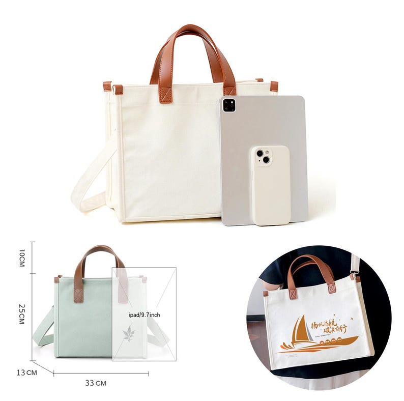 Custom Canvas Bag Canvas Personalized Tote Bag, Wedding Bag ,custom ...