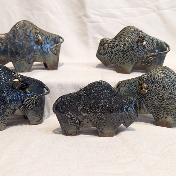 Ceramic Buffalo - Etsy
