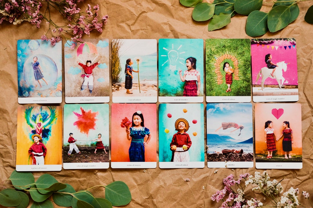 Original Tarot Card Deck, Inner Child Tarot Cards, Gift - Etsy