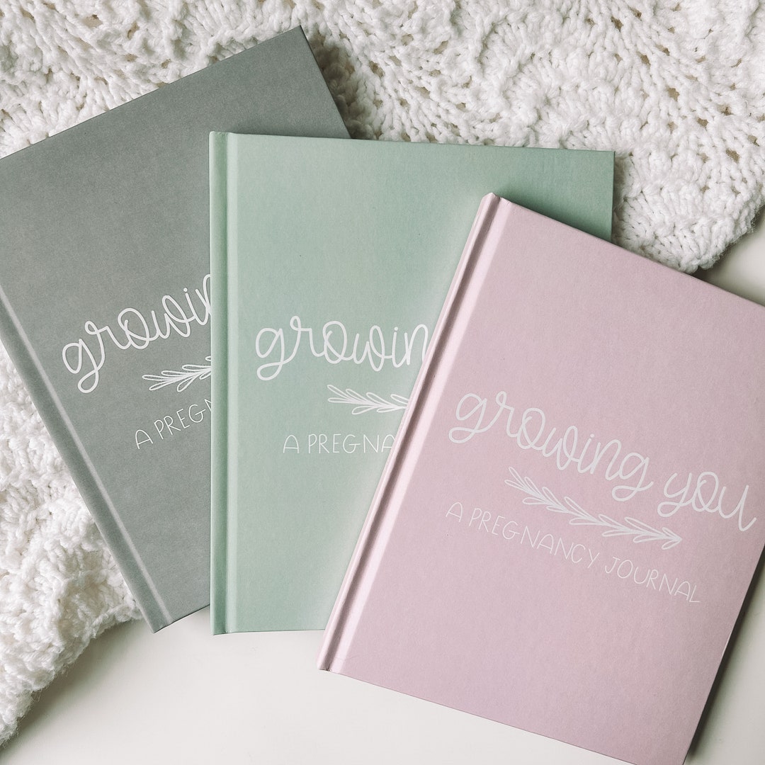 Pregnancy Journal and Memory Book for Expecting Mom | Keepsake Gender ...