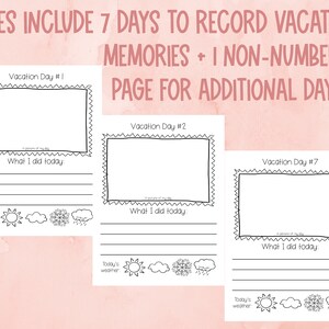 Printable Kids Travel Journal Adventure Journal for Kids - Etsy