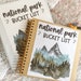 Printable National Parks Bucket List Journal and National Park ...