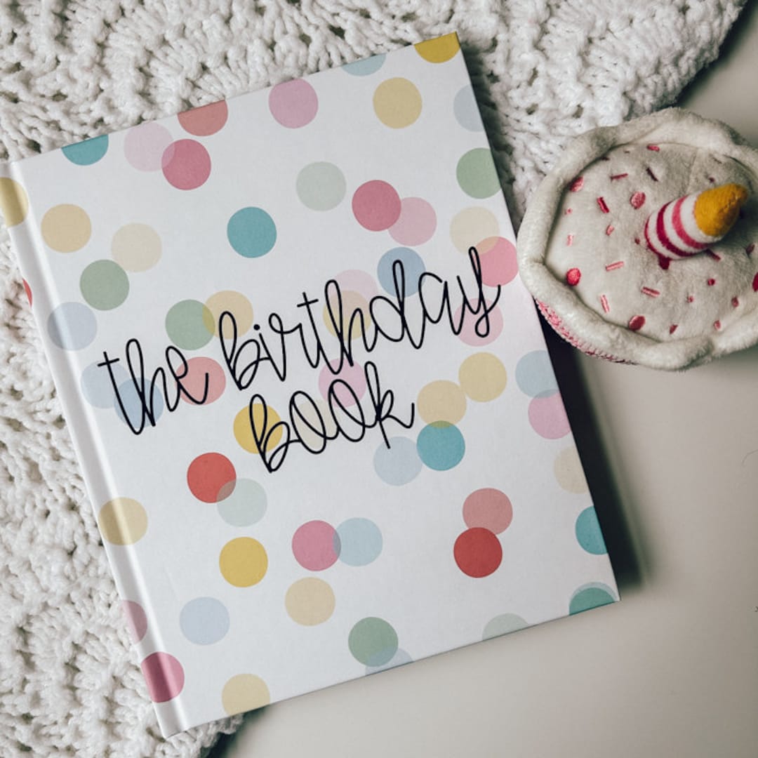 Birthday Memory Book | Birthday Interview Book | Keepsake Baby Memory ...