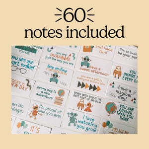 Printable Robot Lunchbox Notes for School Lunches | Positive ...