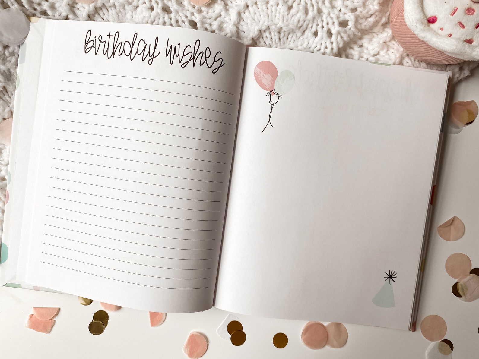 Birthday Memory Book Birthday Interview Book Keepsake Baby - Etsy