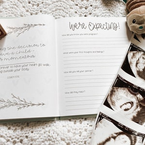 Pregnancy Journal and Memory Book for Expecting Mom Keepsake - Etsy