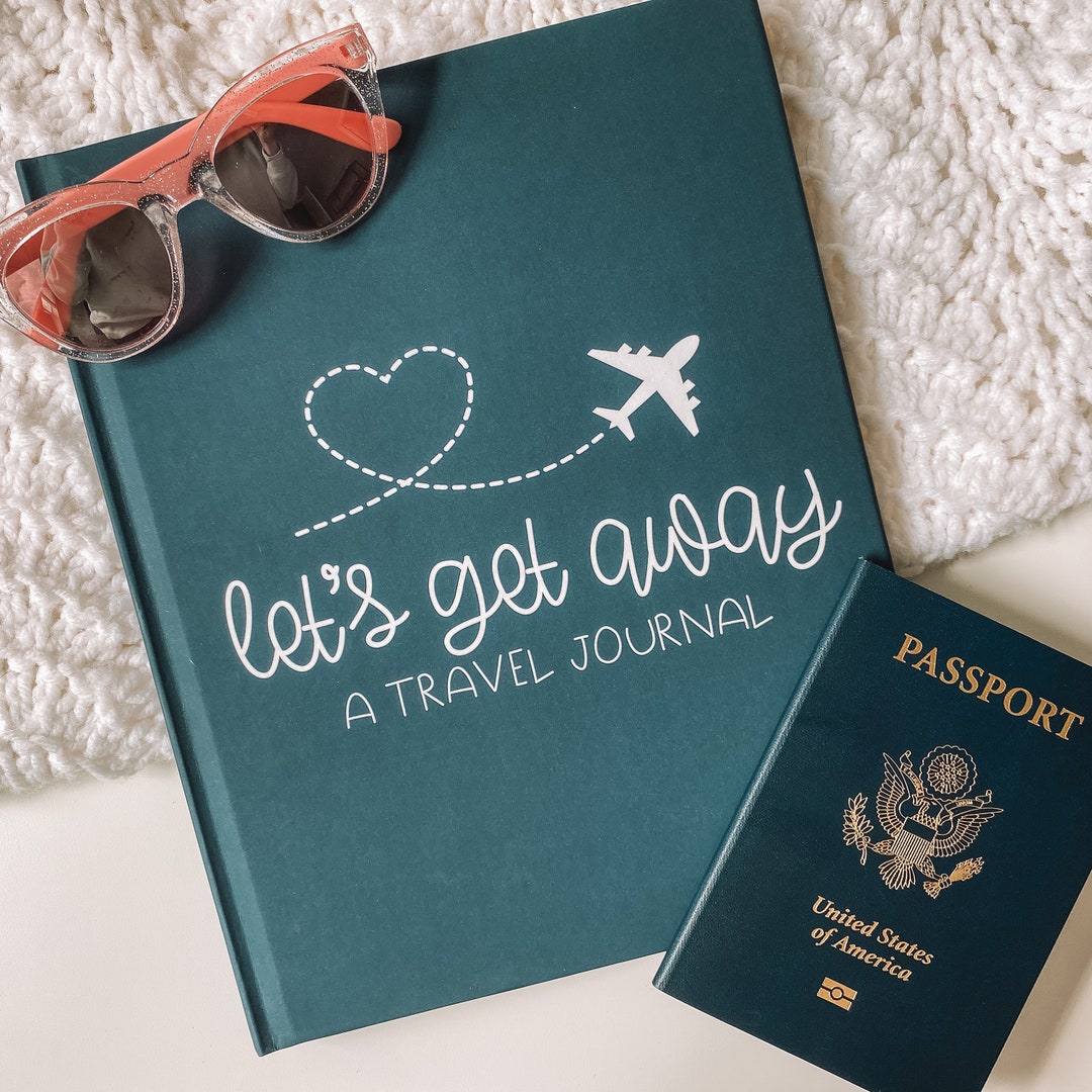Prompted Travel Journal: Vacation Memory Book for 3 Trips - Etsy