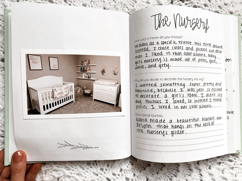 Pregnancy Journal and Memory Book for Expecting Mom Keepsake - Etsy