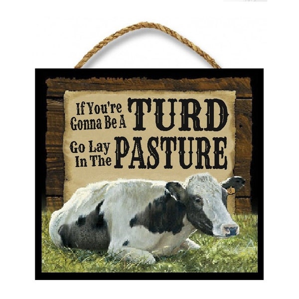 Funny Cows Sign - Etsy