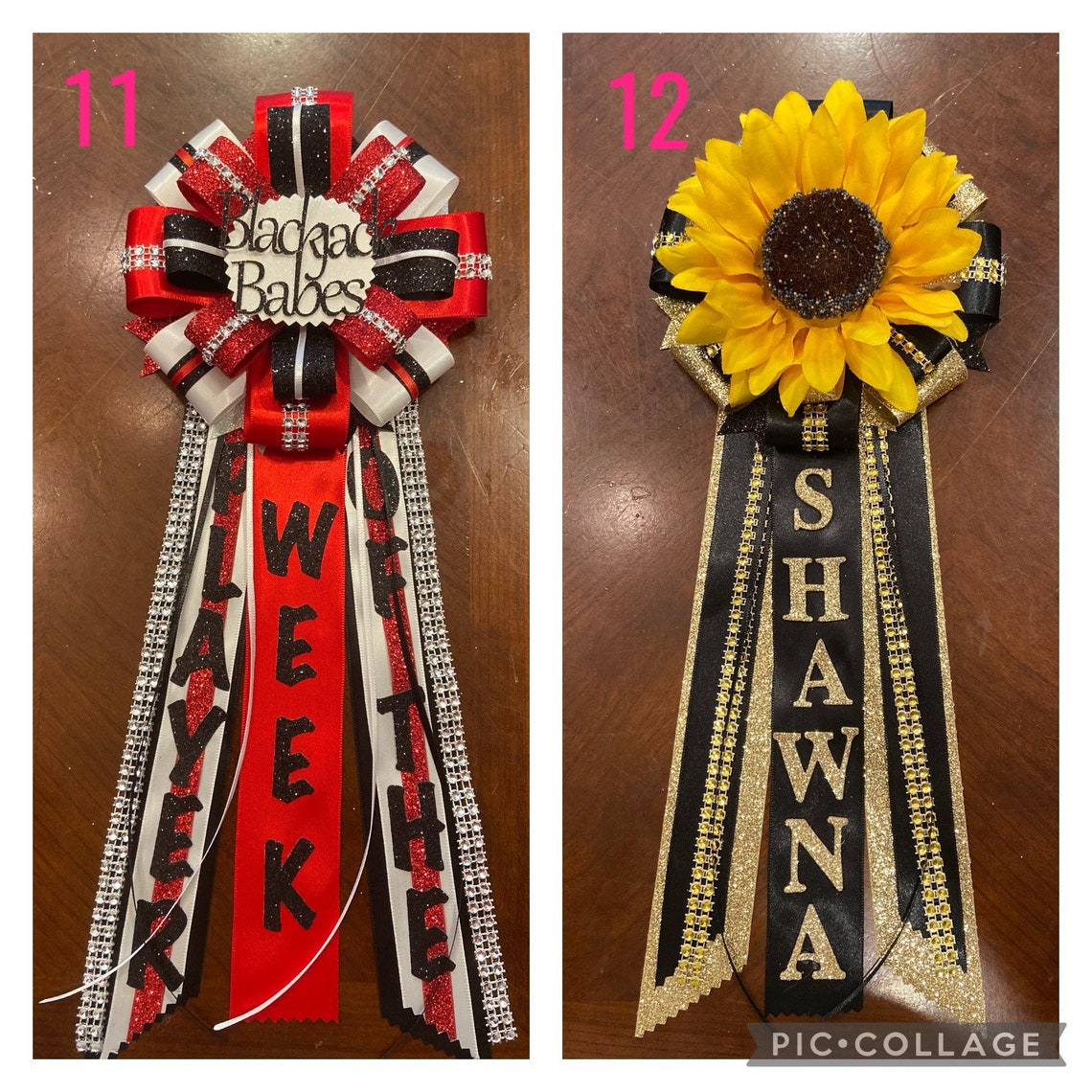 Customized Ribbon Pin | Etsy