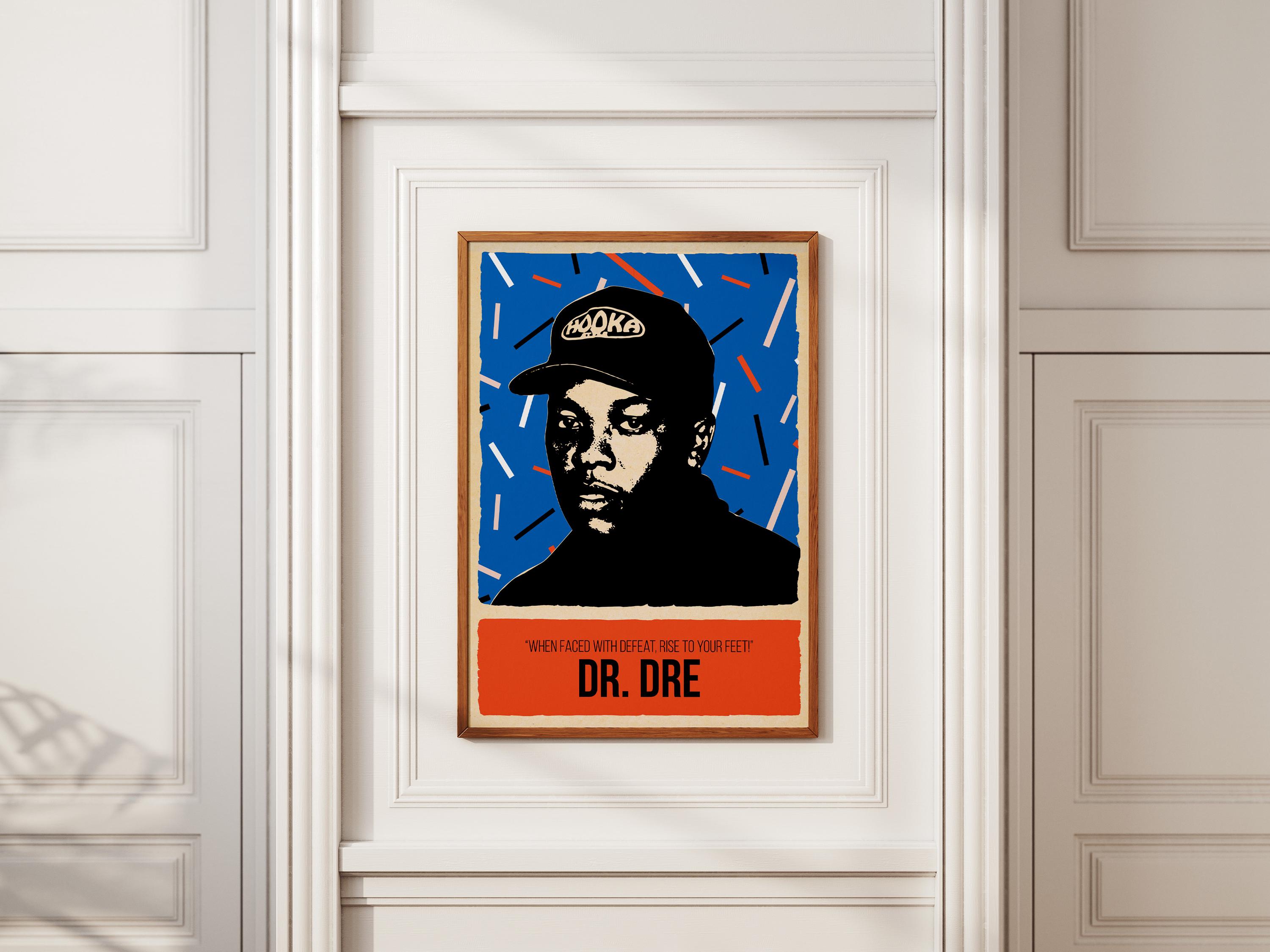 Dr. Dre Poster | Hip Hop Legend Wall Art | Rap Icon | Producer - Etsy