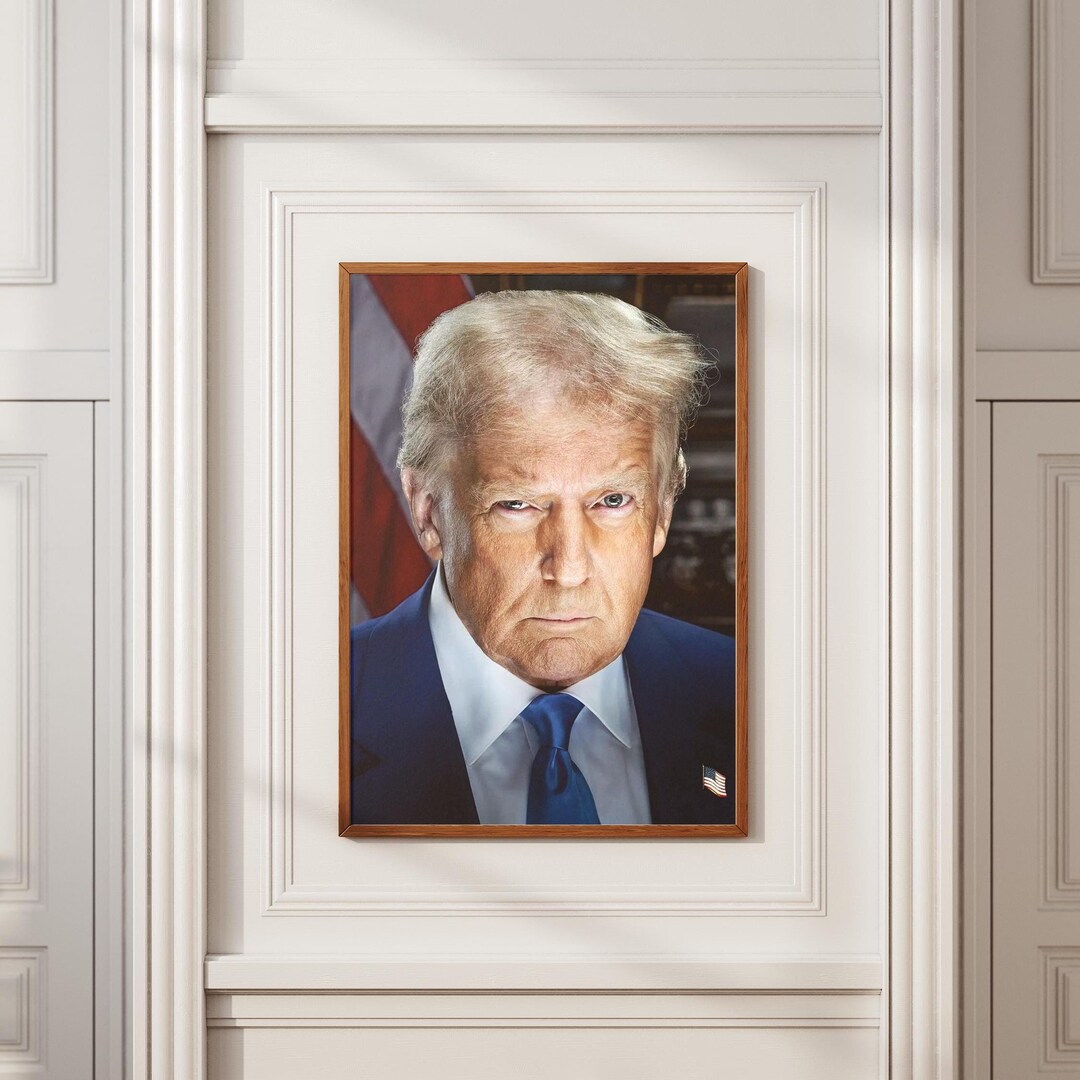 Donald Trump Poster Political Wall Art Canvas & Paper Prints Home Decor ...