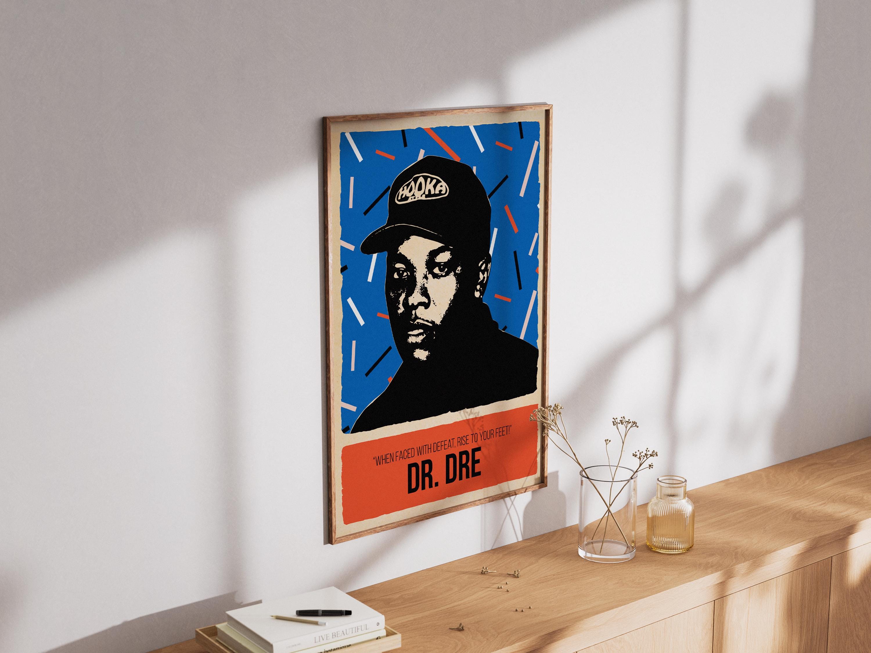 Dr. Dre Poster | Hip Hop Legend Wall Art | Rap Icon | Producer - Etsy