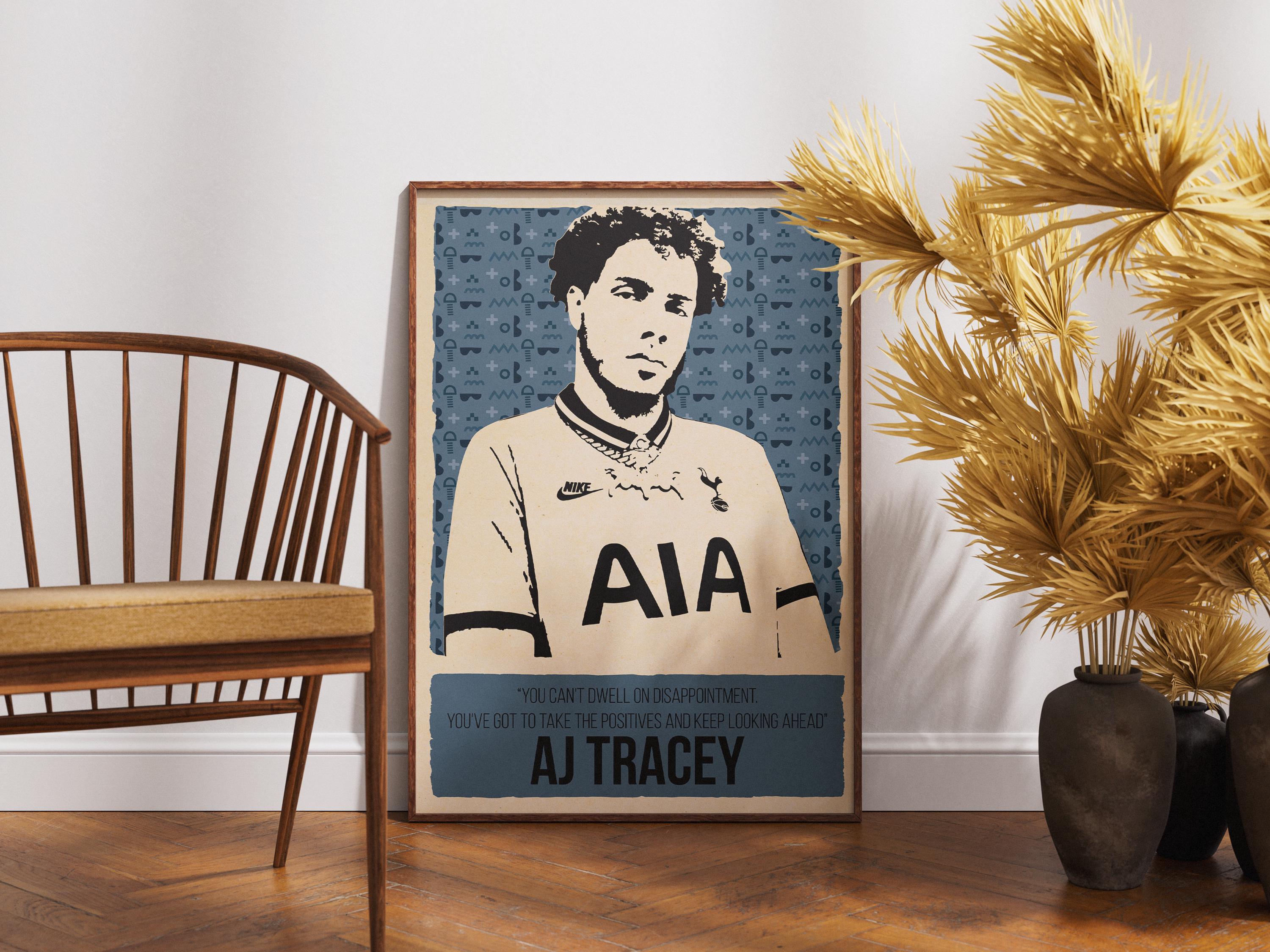 AJ Tracey Grime Poster | UK Rap Star Wall Art | British Music Decor - Etsy