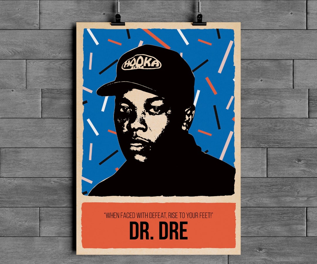 Dr. Dre Poster | Hip Hop Legend Wall Art | Rap Icon | Producer - Etsy